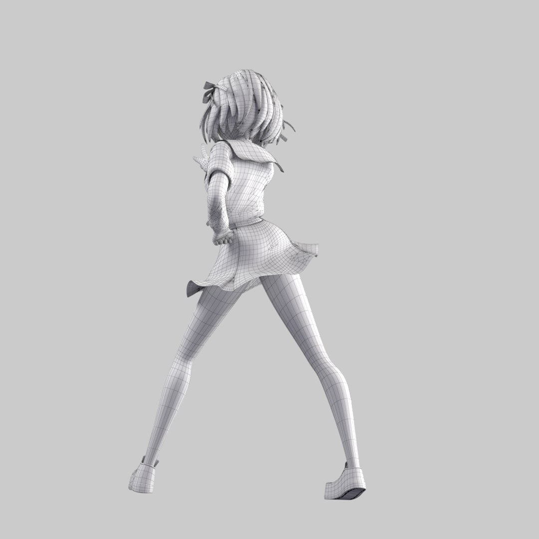 3d Model Haruhi