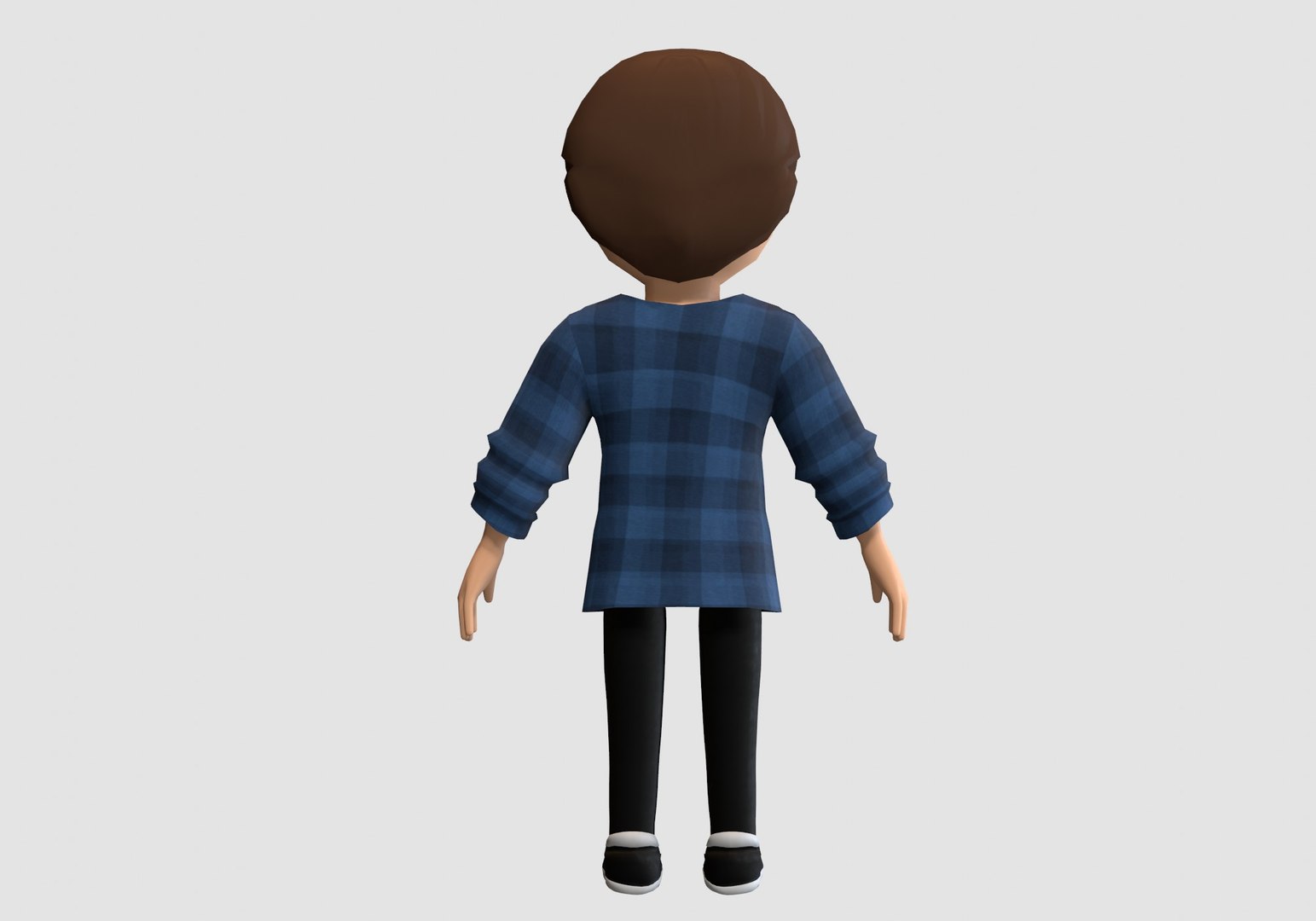 3D basic cartoon boy - TurboSquid 1929919