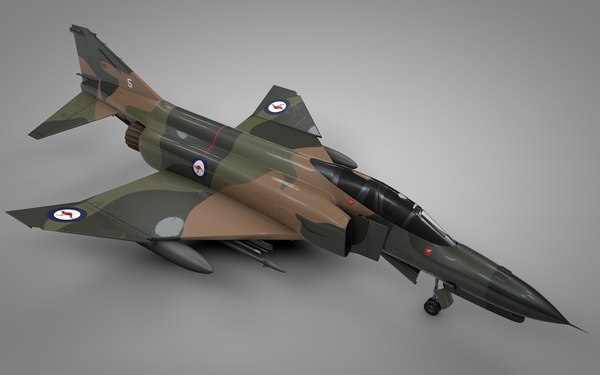 3D mcdonnell douglas f-4 model - TurboSquid 1672149