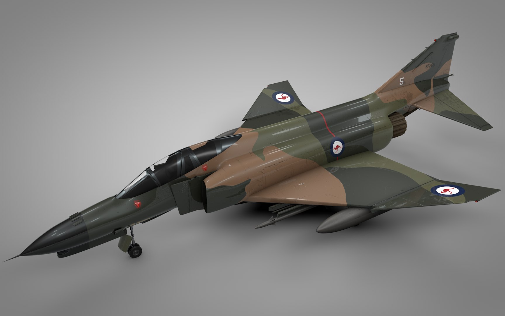 3D mcdonnell douglas f-4 model - TurboSquid 1672149