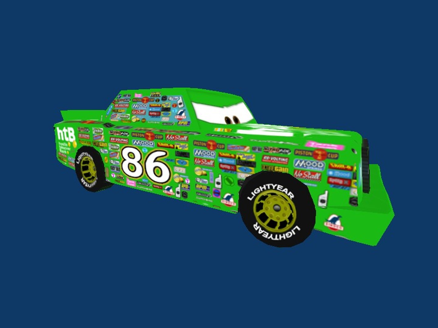 3d Model Chick Hicks