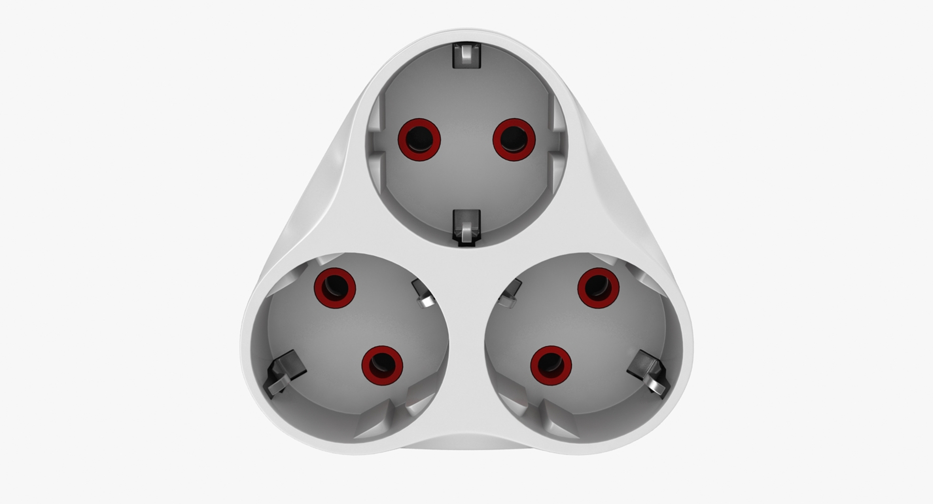 3D Triple Socket - TurboSquid 1284958