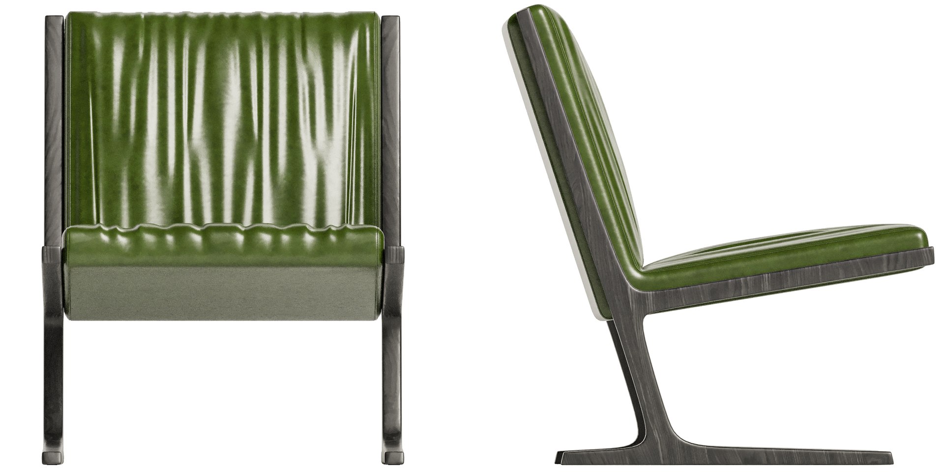 Leviatano Leather chair - armchair 3D model - TurboSquid 1903627