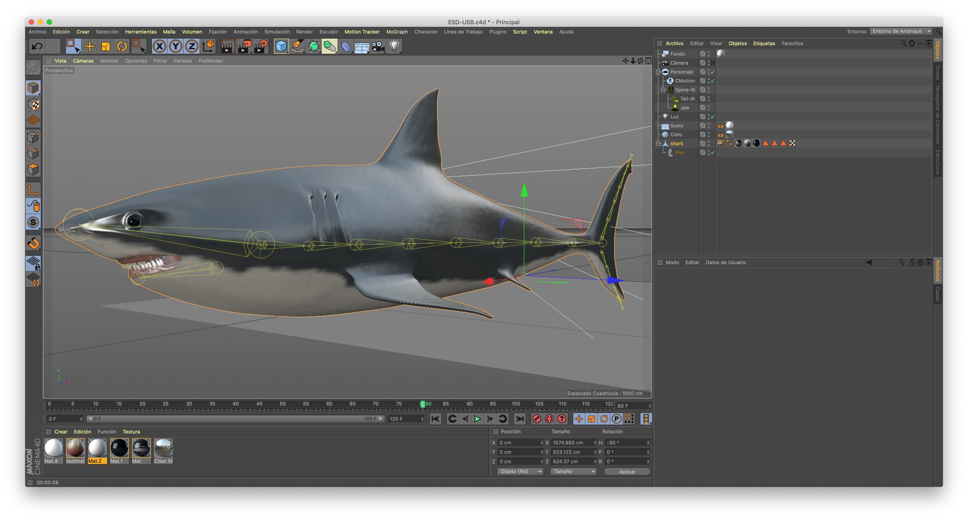 3D Shark Rig Model - TurboSquid 1559573