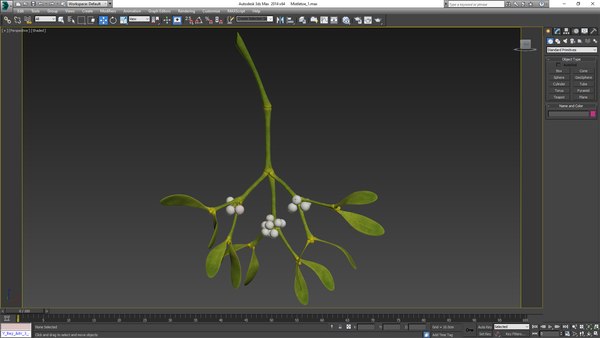 3D model Mistletoe 1 - TurboSquid 1803906