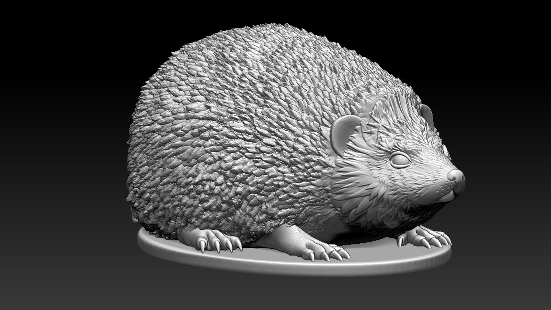 3D HEDGEHOG Model - TurboSquid 1901339