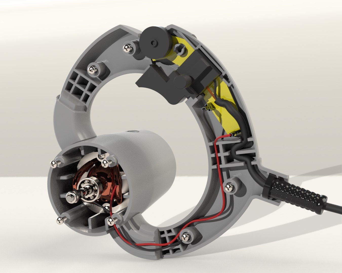 3D Electric Air Blower Model - TurboSquid 1753655