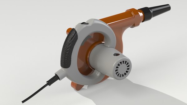 3D Electric Air Blower model - TurboSquid 1753655