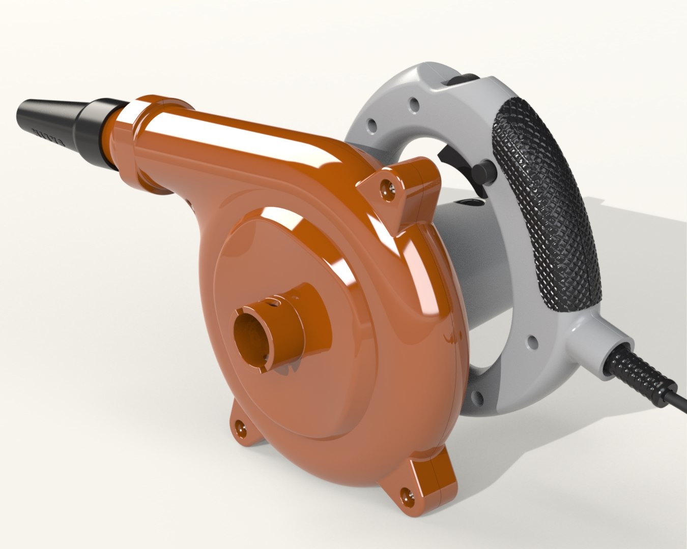 3D Electric Air Blower Model - TurboSquid 1753655