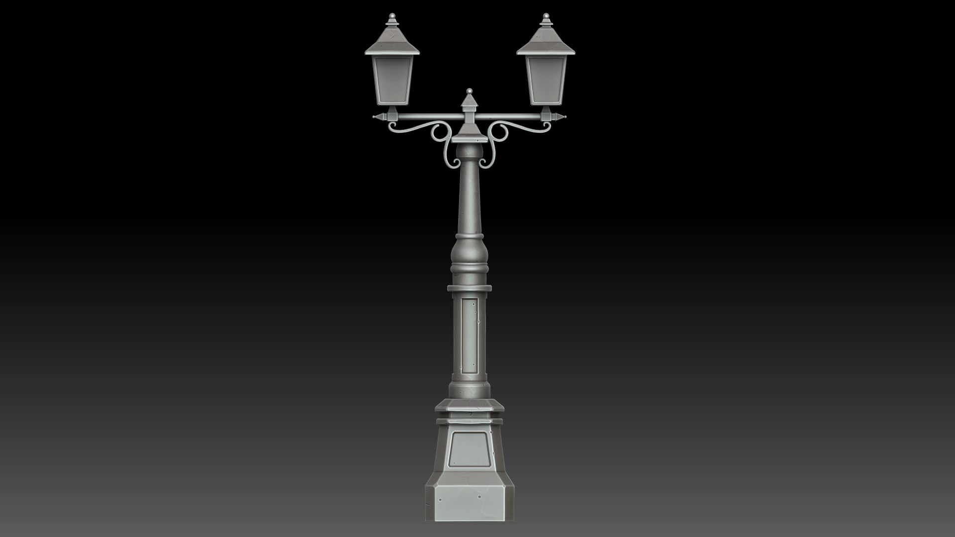 Stylized Street Light 3D Model - TurboSquid 2016016