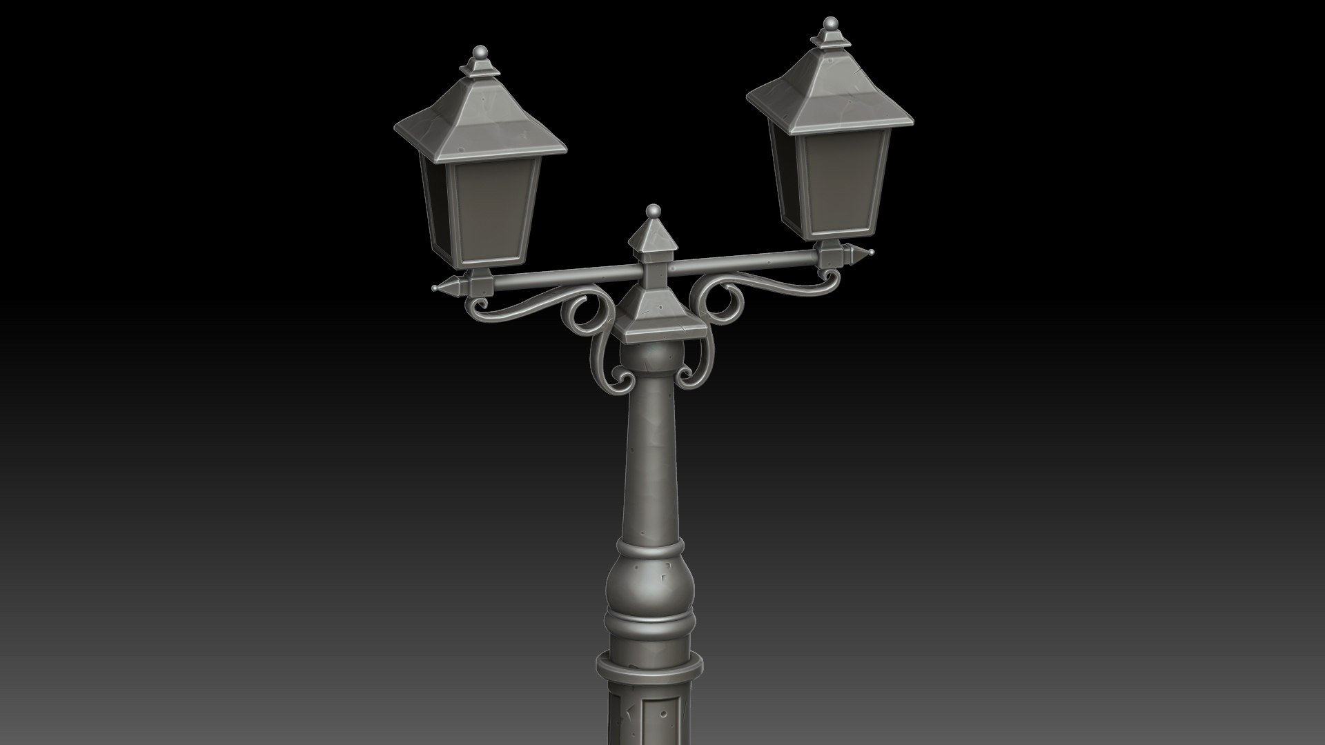 Stylized Street Light 3D Model - TurboSquid 2016016
