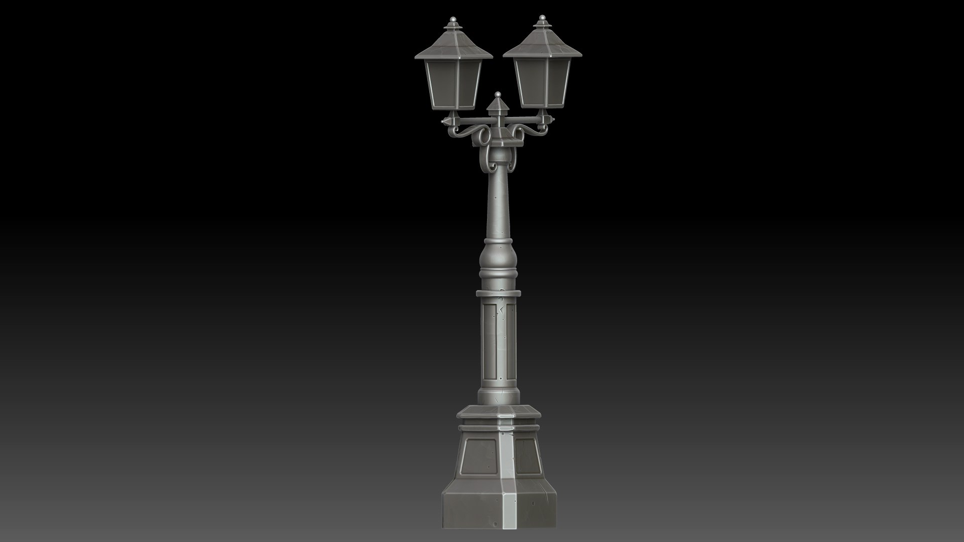 Stylized Street Light 3D Model - TurboSquid 2016016