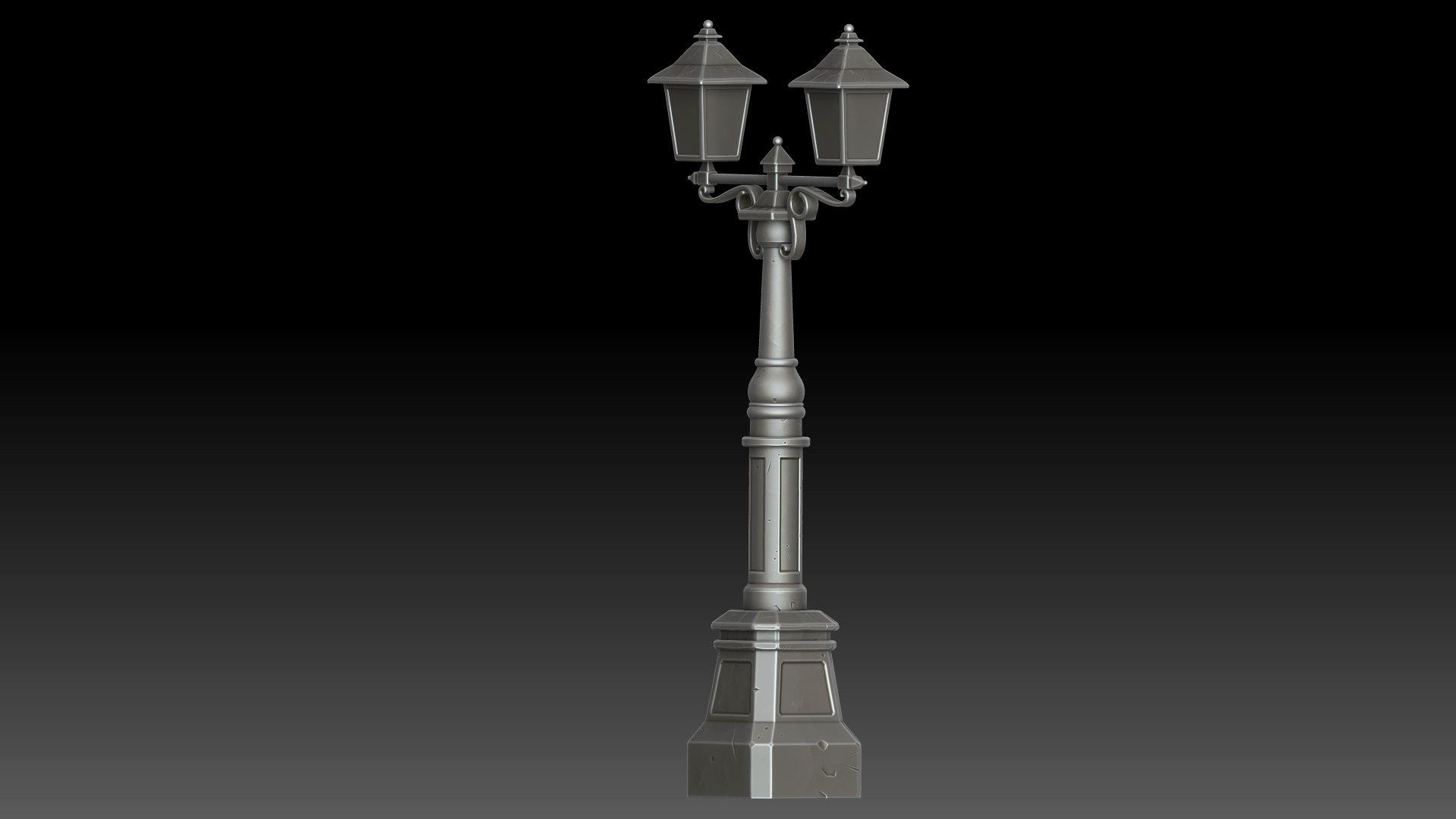 Stylized Street Light 3D Model - TurboSquid 2016016