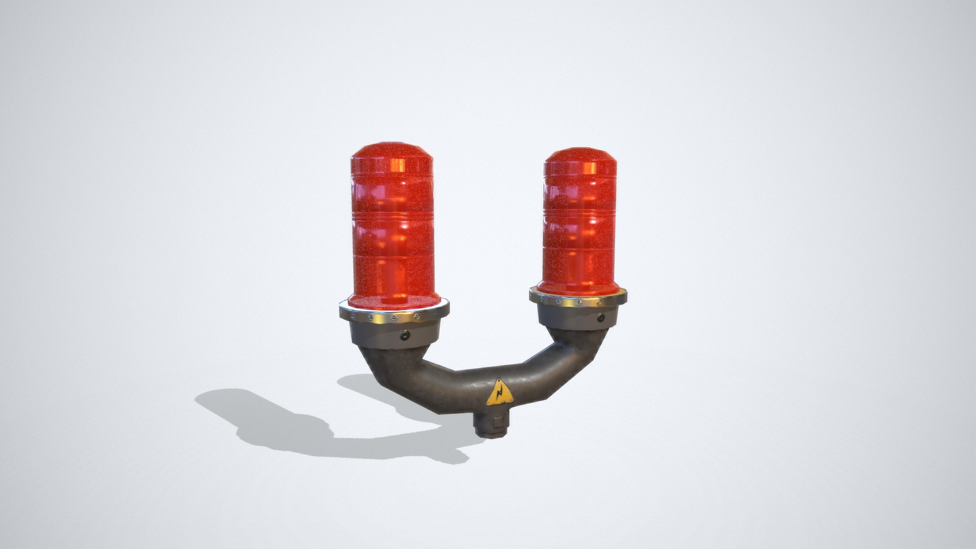 Aviation obstruction light 3D - TurboSquid 1251229