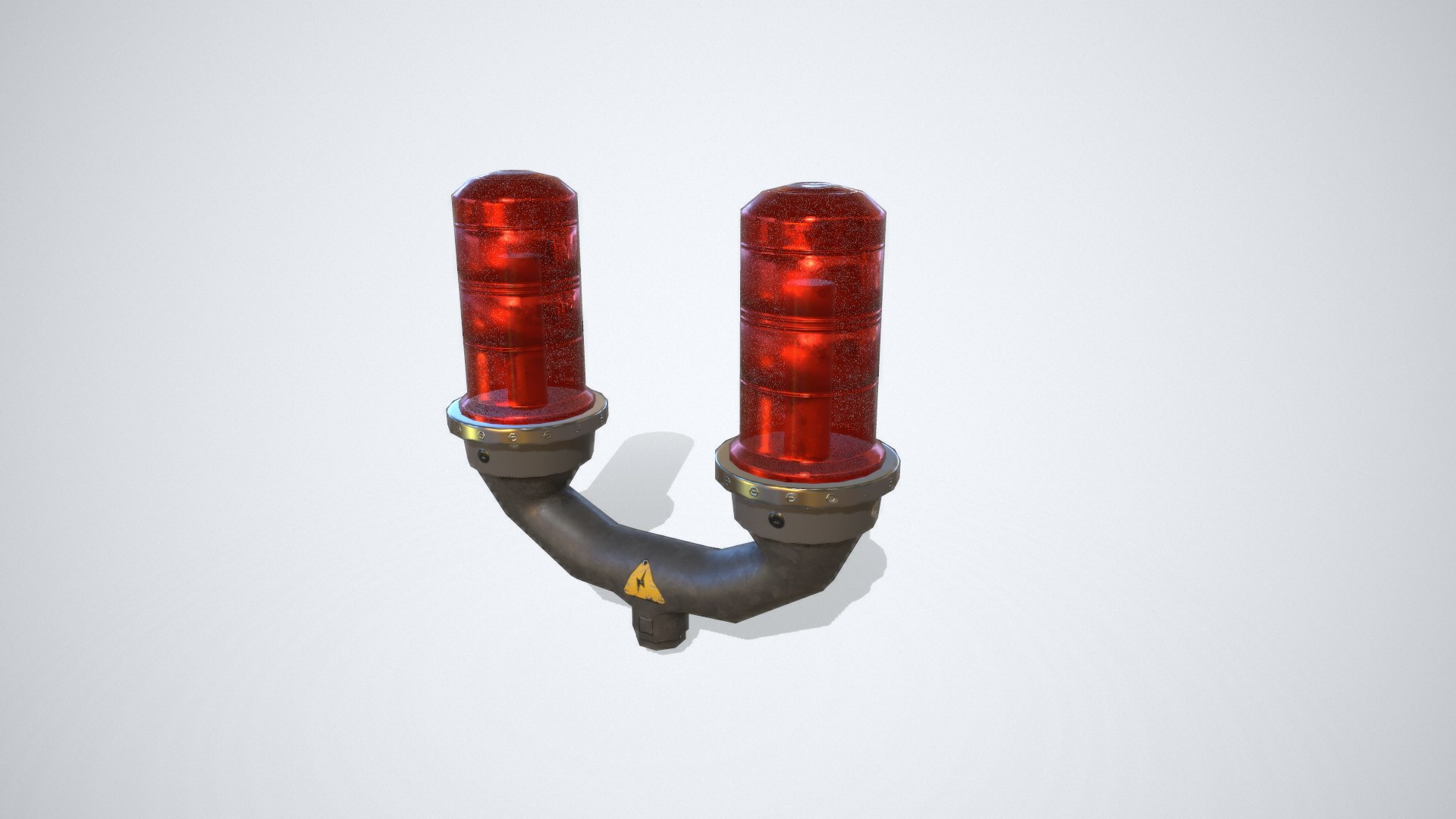 Aviation obstruction light 3D - TurboSquid 1251229