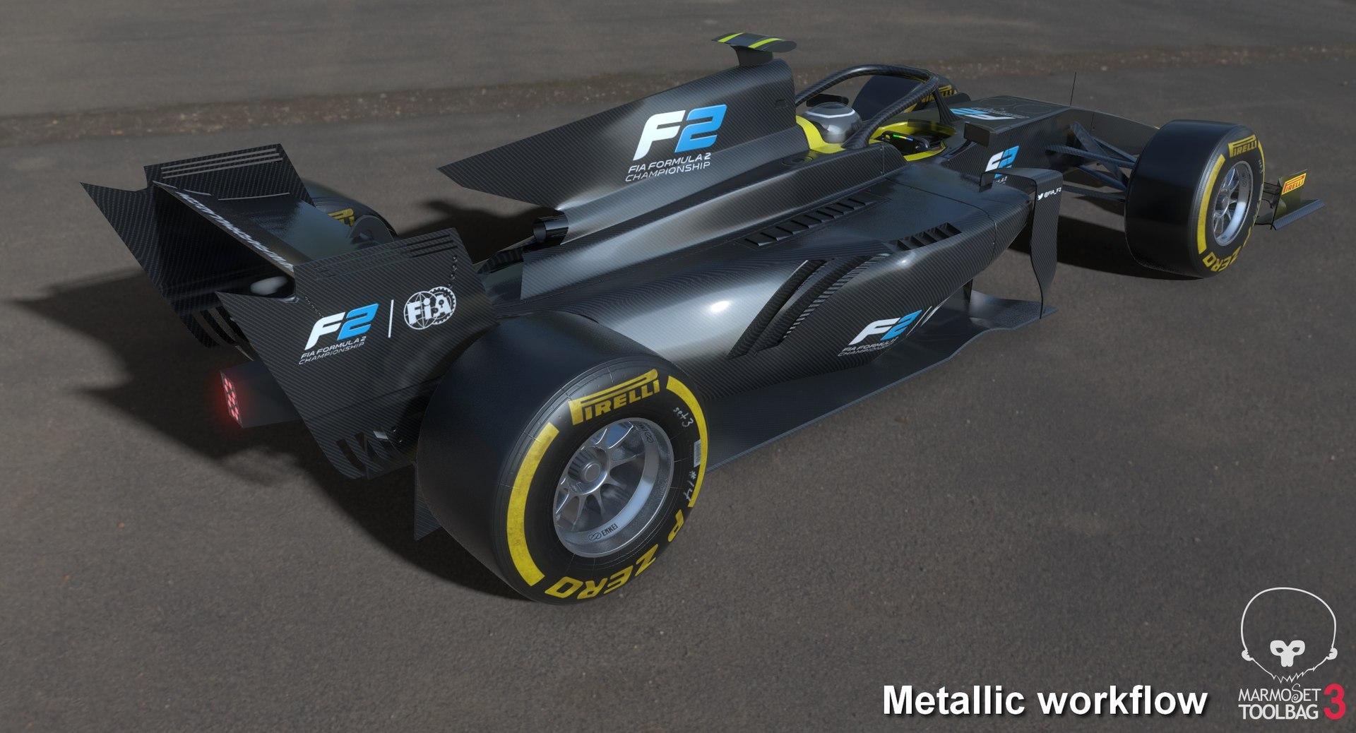Dallara F2 2018 18 3D Model - TurboSquid 1279781