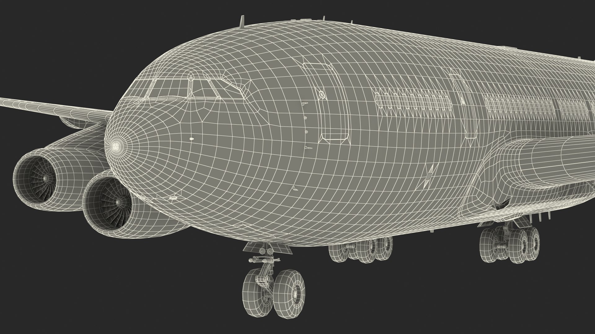 Long Range Plane Simple Interior Rigged 3D - TurboSquid 1960924