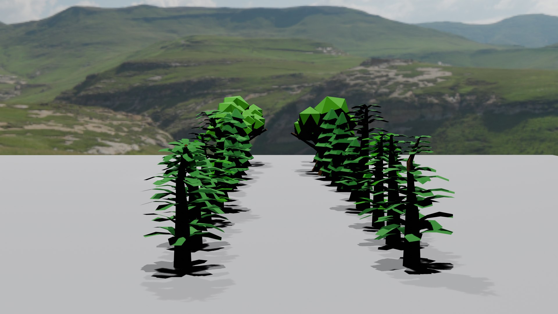 24 Low Poly Trees Pack 3D Model - TurboSquid 2396884