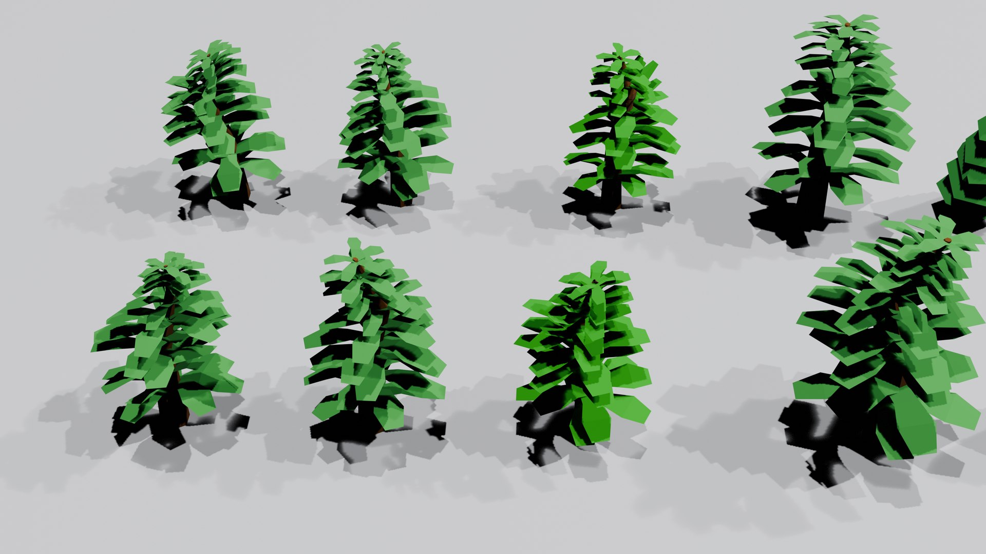 24 Low Poly Trees Pack 3D Model - TurboSquid 2396884