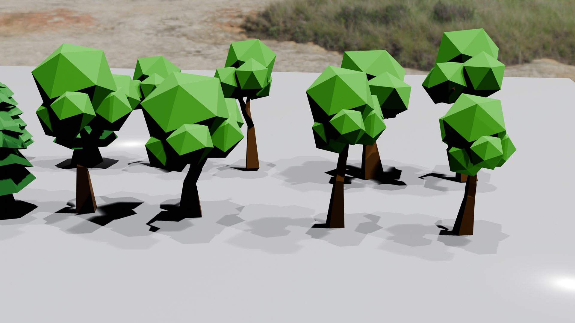 24 Low Poly Trees Pack 3D Model - TurboSquid 2396884