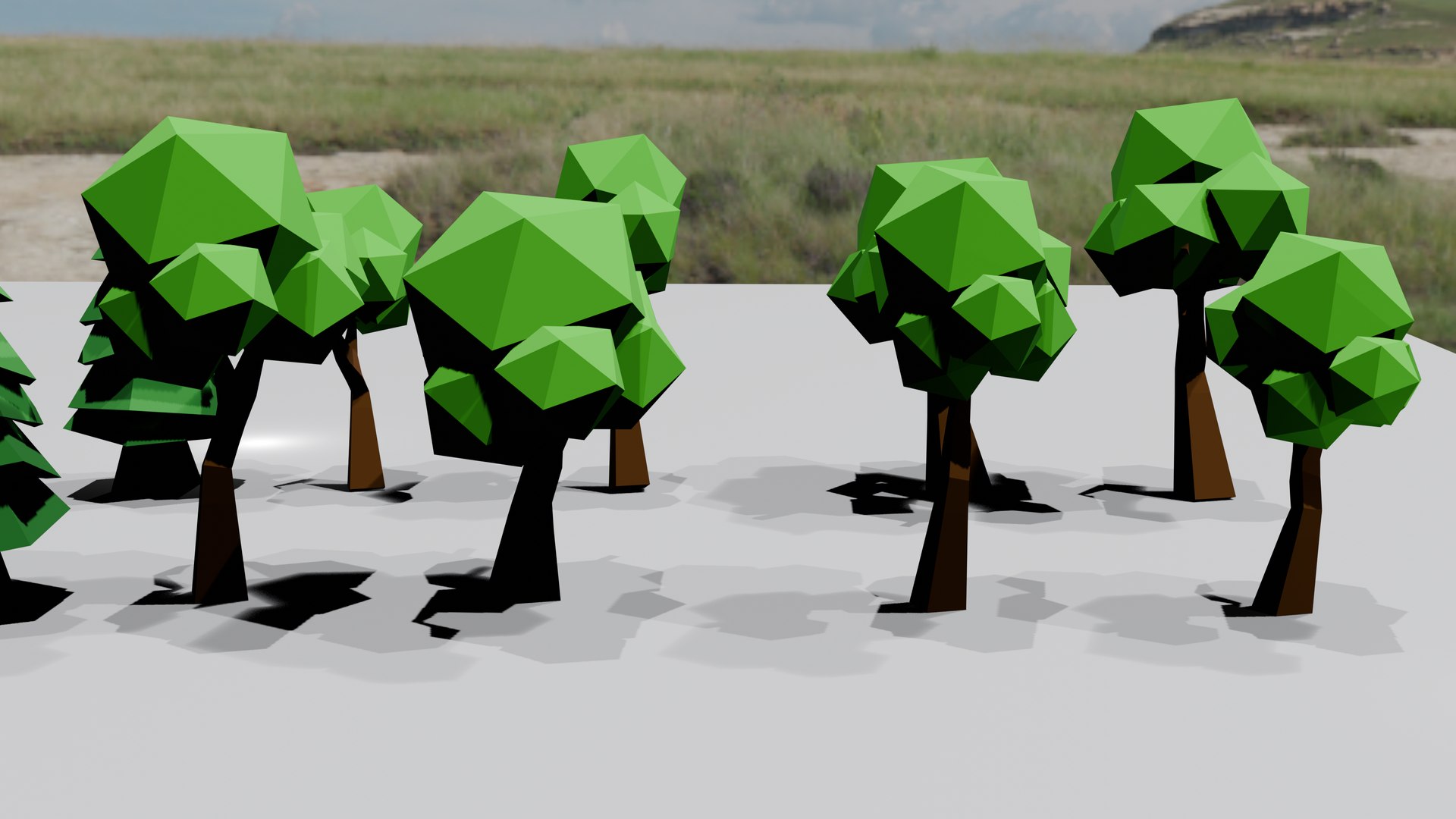 24 Low Poly Trees Pack 3D Model - TurboSquid 2396884
