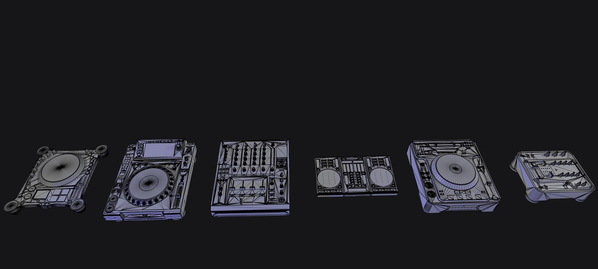 3D Dj Mixer Model - TurboSquid 1523037