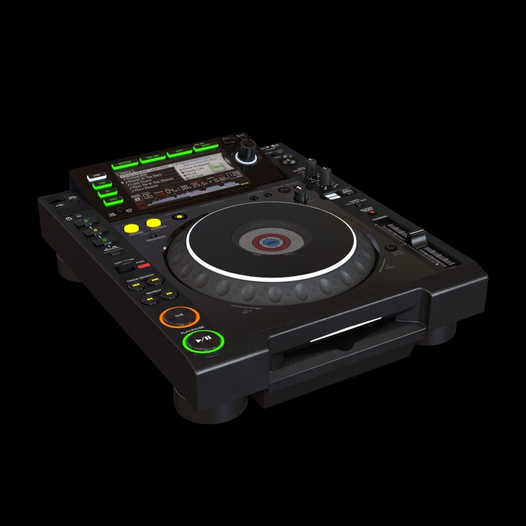 3D Dj Mixer Model - TurboSquid 1523037