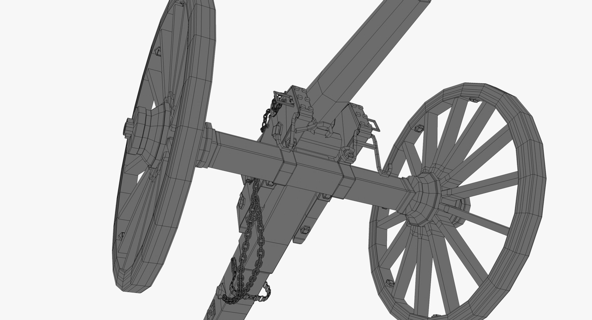 10-pounder Parrott Rifle Civil War 3D - TurboSquid 1261213