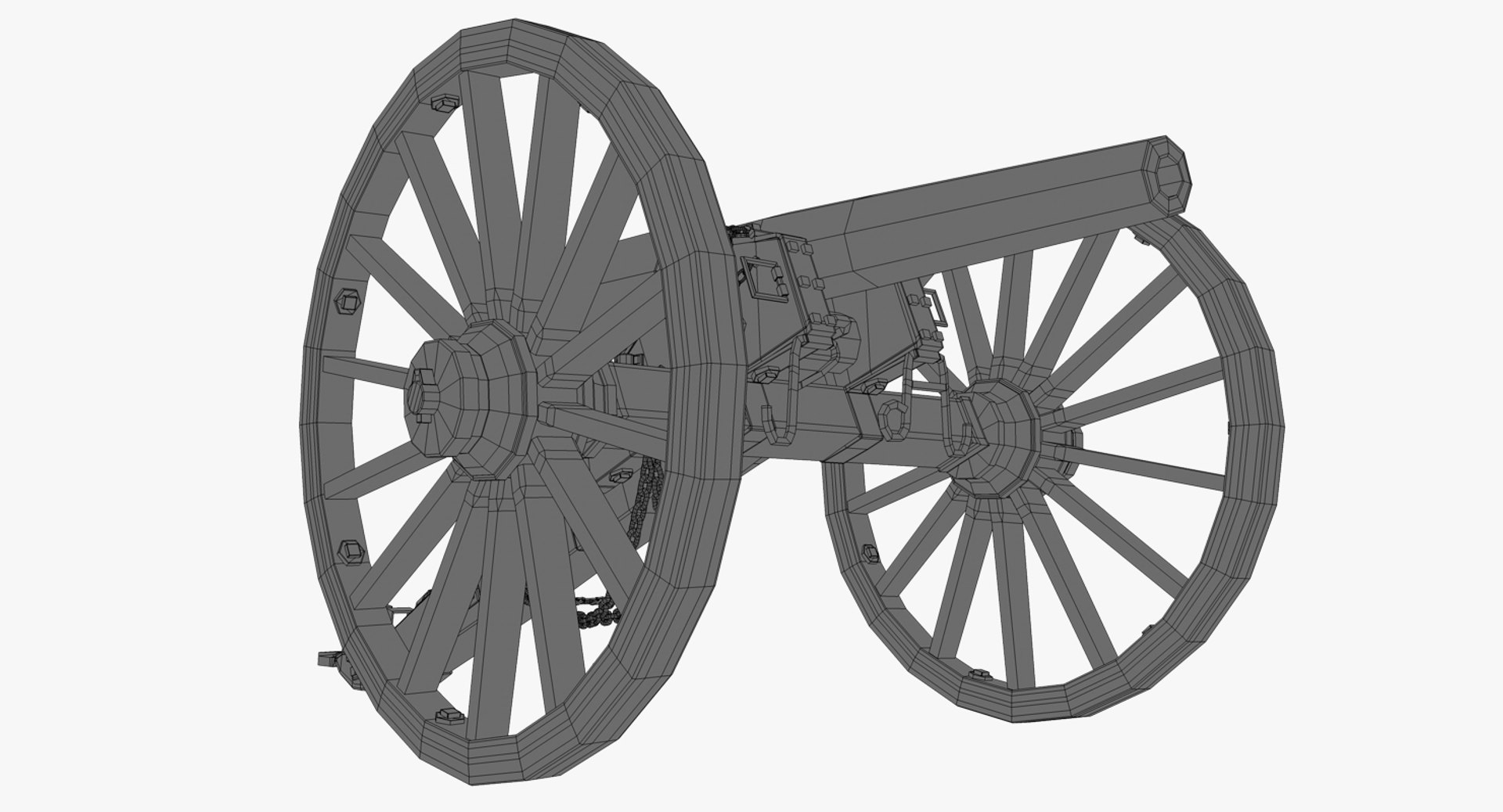 10-pounder Parrott Rifle Civil War 3D - TurboSquid 1261213