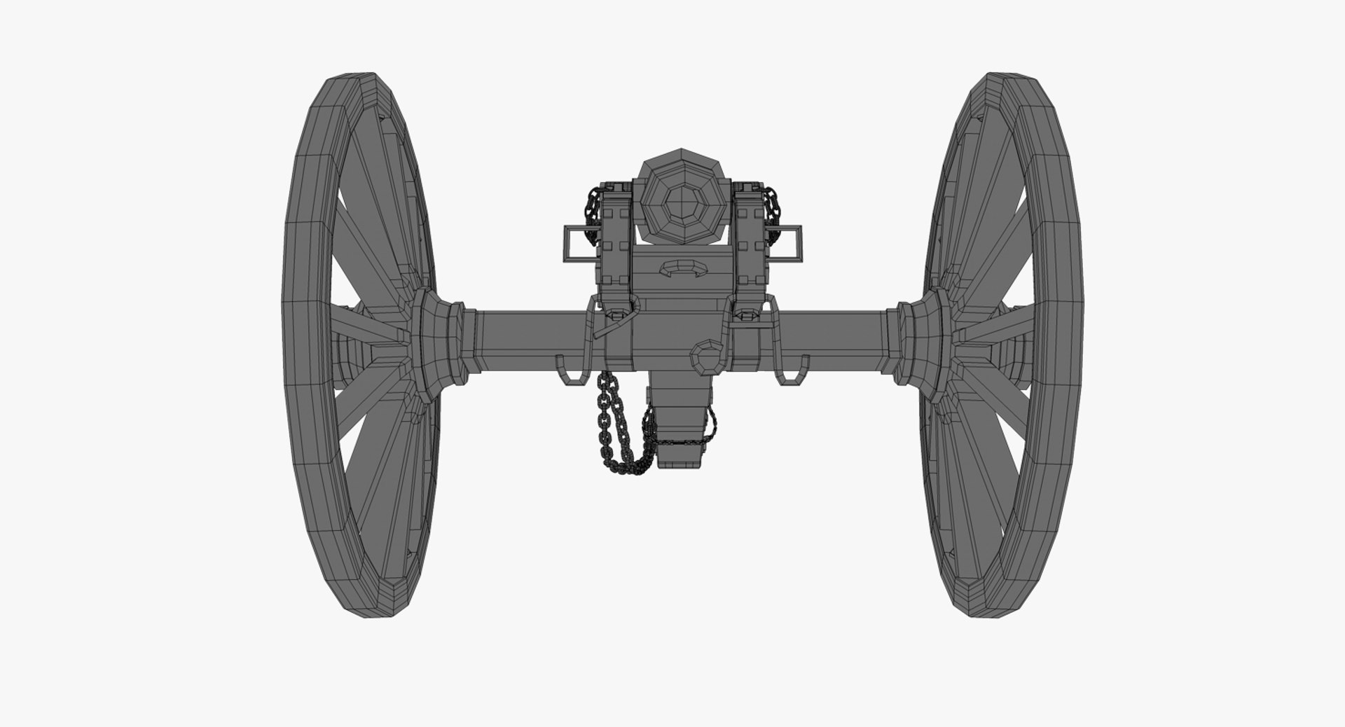 10-pounder Parrott Rifle Civil War 3D - TurboSquid 1261213