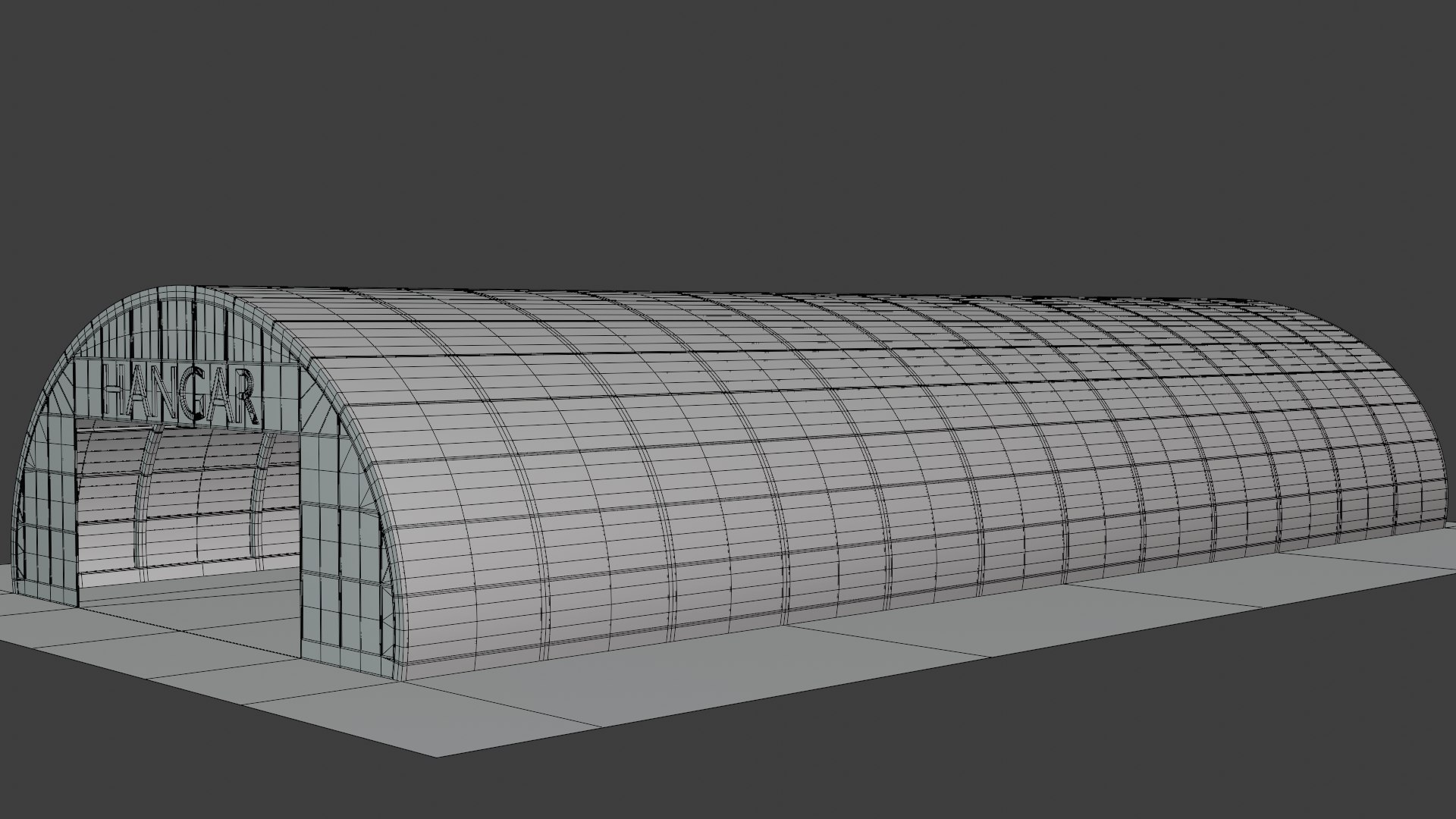 3D model Hangar building - TurboSquid 2164410