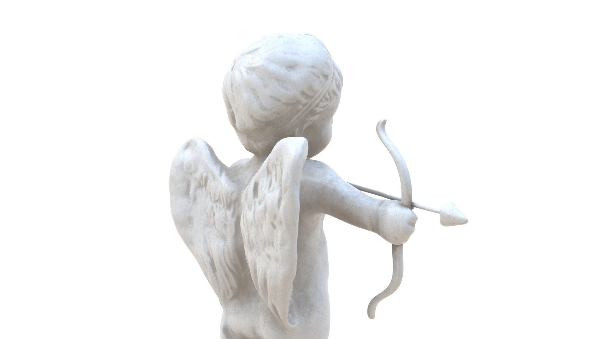 Cupid Statue 3D Model - TurboSquid 1751741