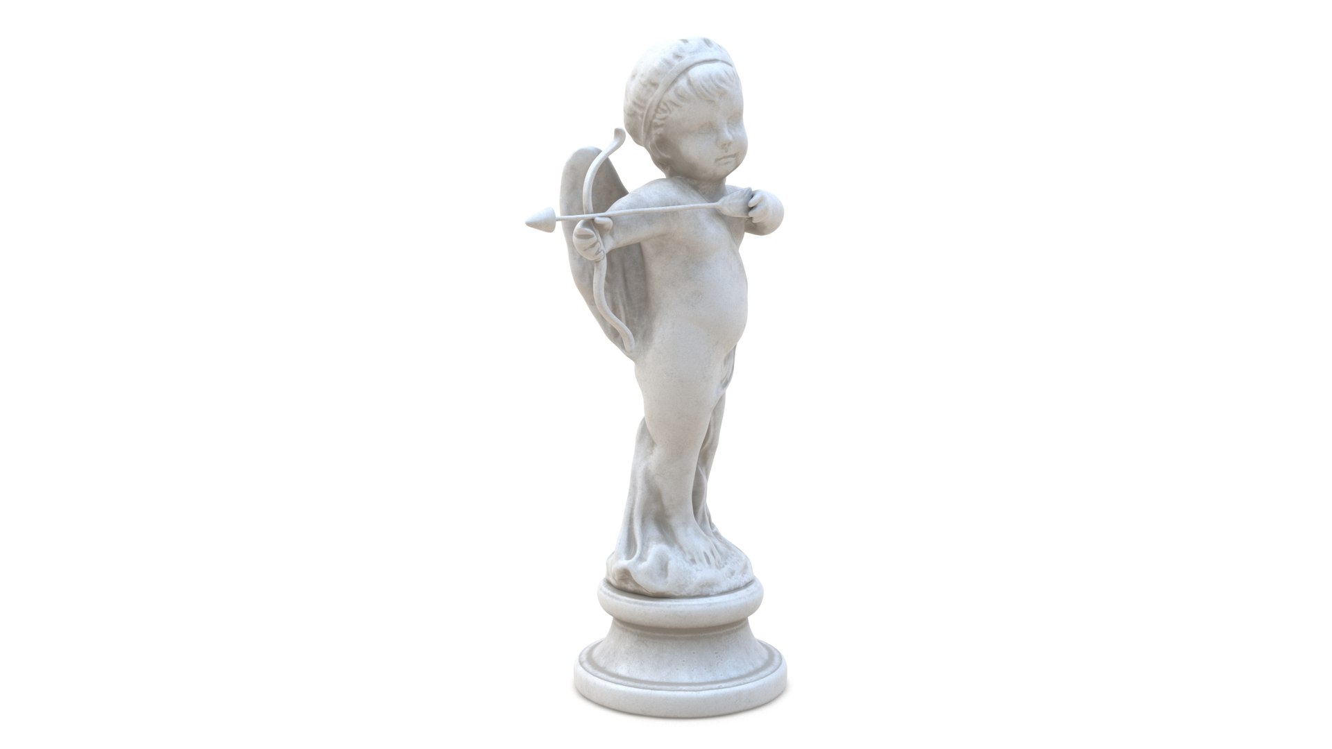 Cupid Statue 3D Model - TurboSquid 1751741