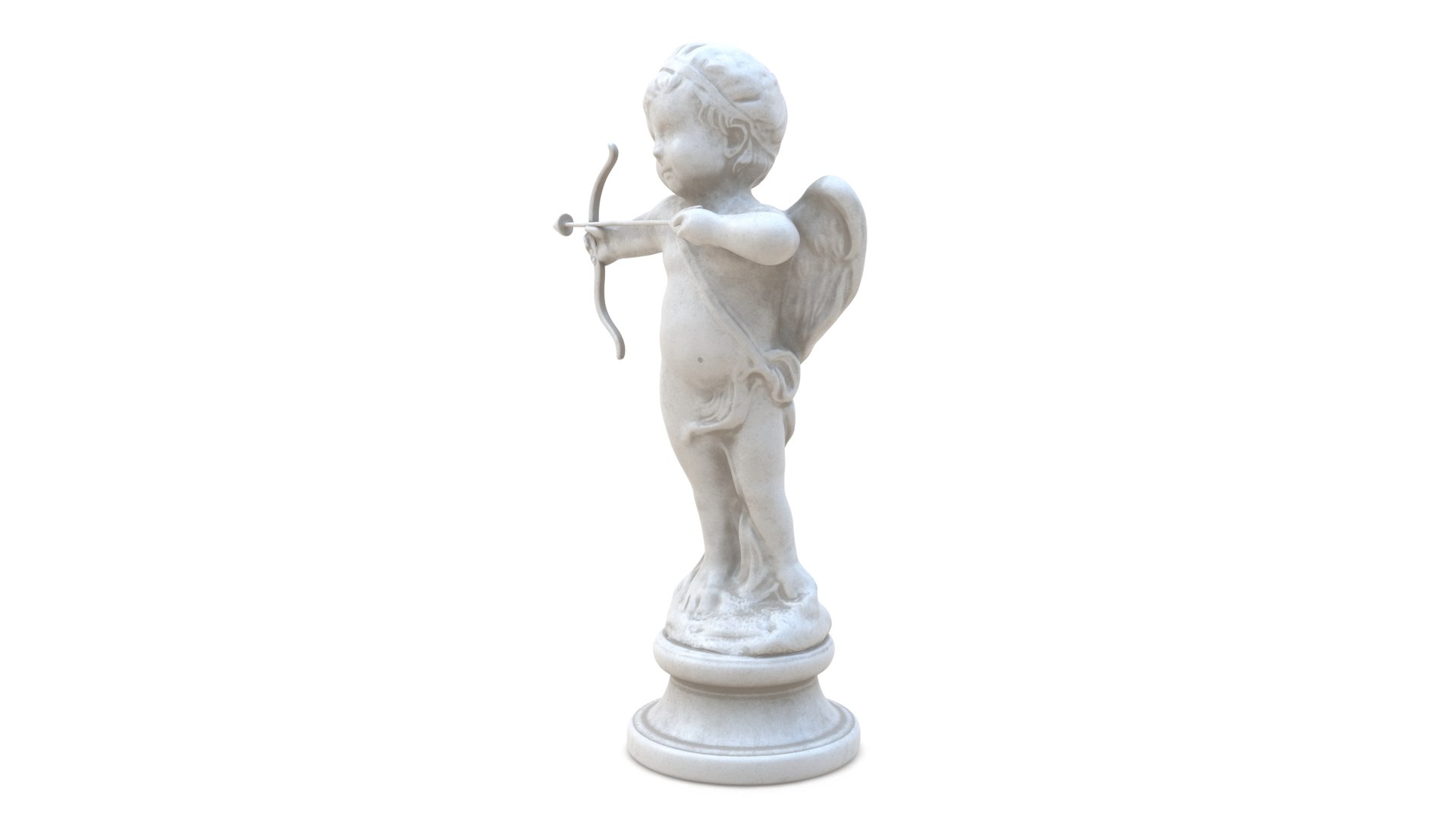 Cupid Statue 3D Model - TurboSquid 1751741