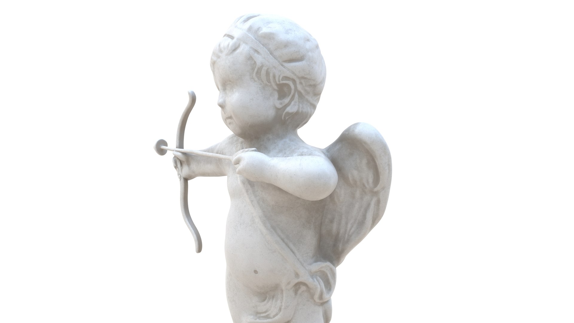 Cupid Statue 3D Model - TurboSquid 1751741