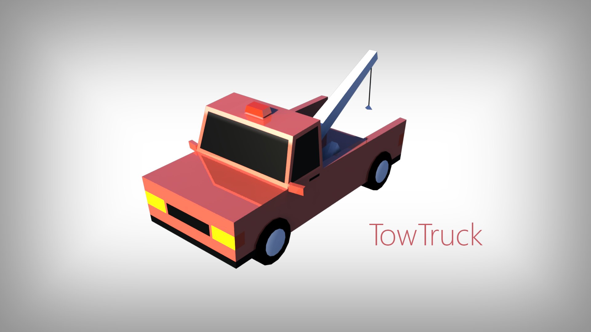 3d Toon Type Cars Pack Model