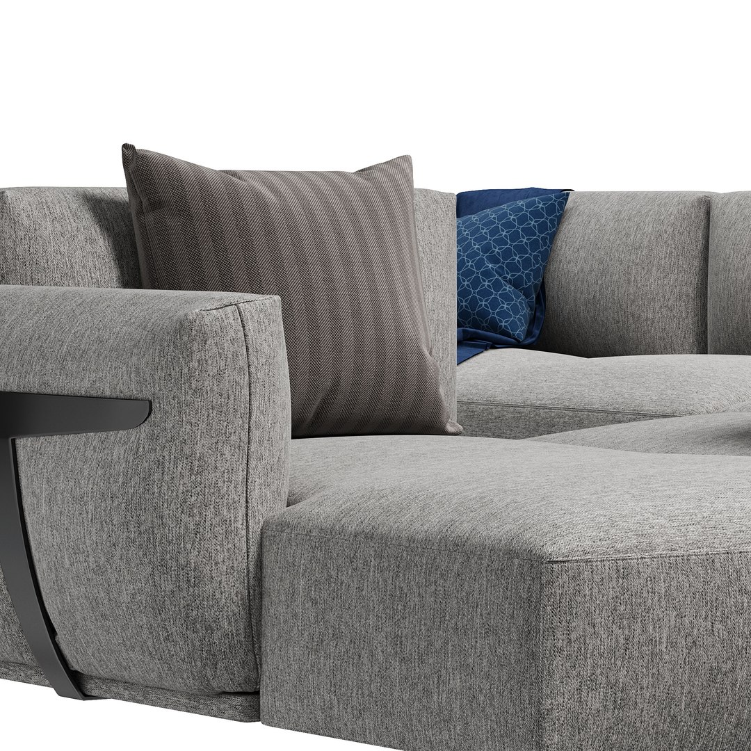 Herman Sofa By Manzoni Tapinassi 3D Model - TurboSquid 1957555