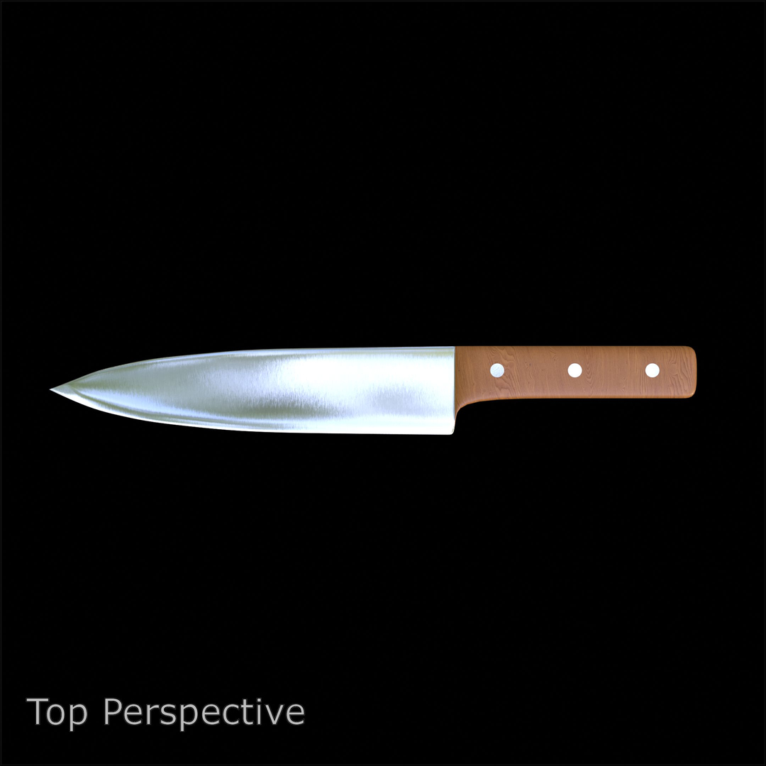 Küchenmesser Serie 02 PBR 4K 3D-Modell - TurboSquid 2484841
