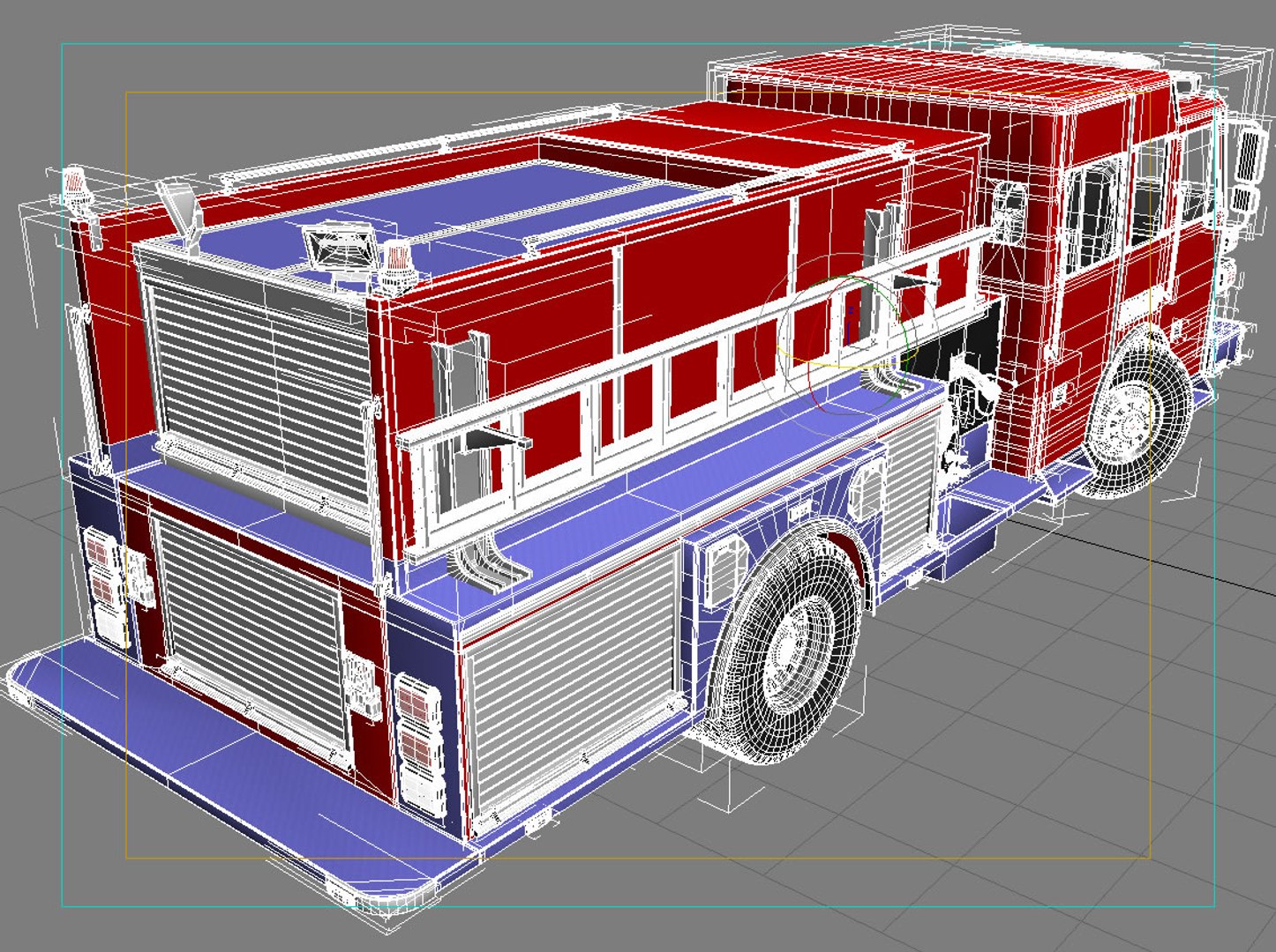 3d Emergency Truck