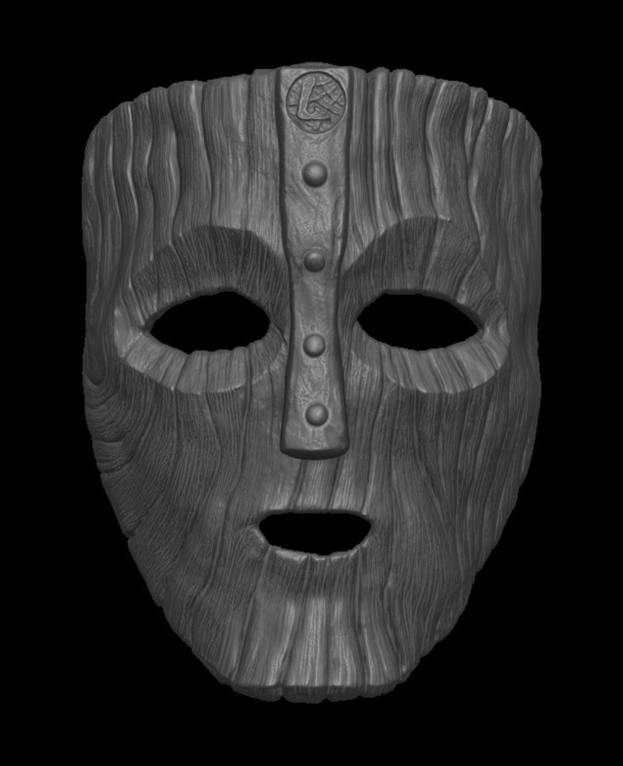 Loki Mask 3D Model - TurboSquid 1171179