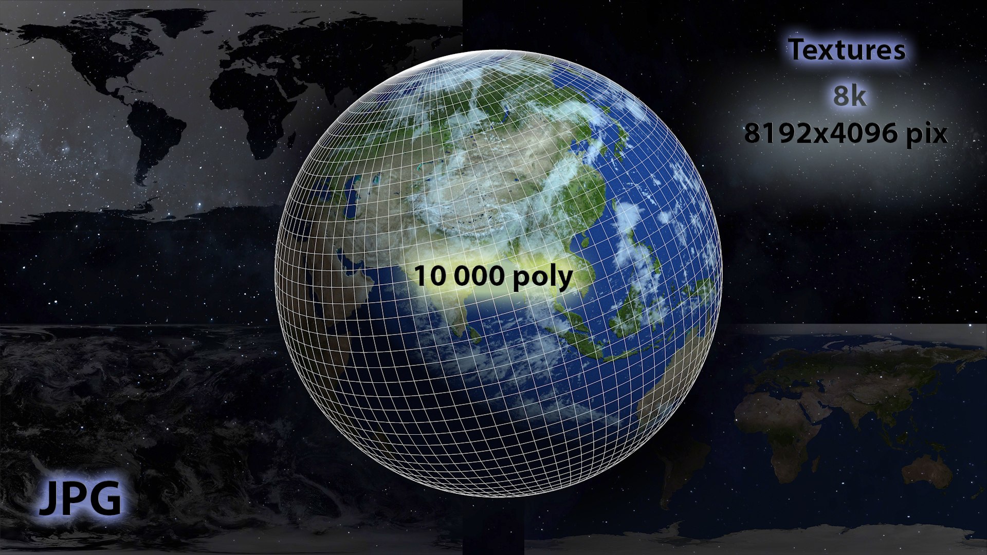 Planet Earth 8k 3D Model - TurboSquid 2416732
