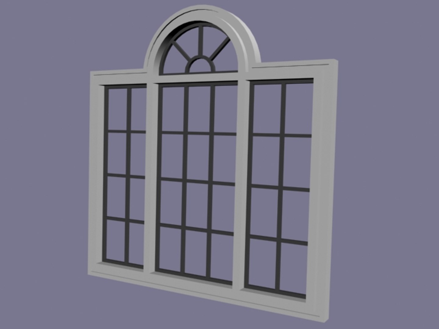 Window Set 3d Model