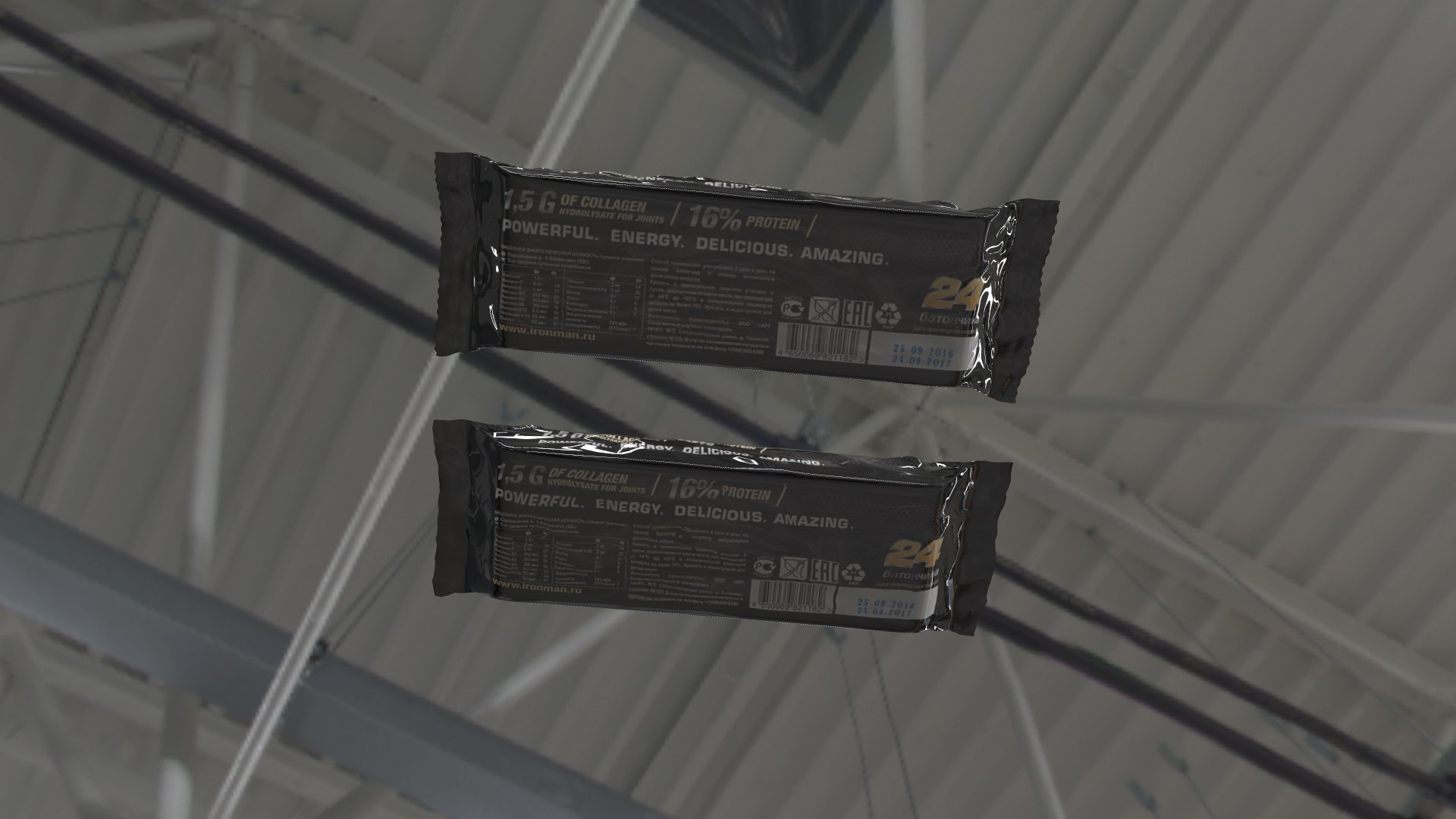 3D Protein Bar Model - TurboSquid 1264272