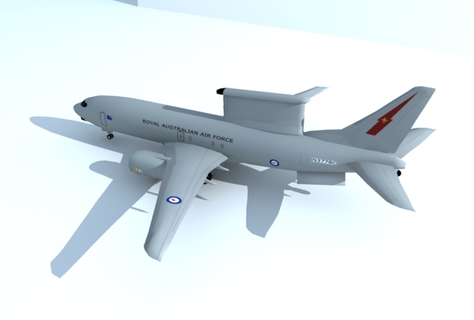 3d Model 737-aew C Raaf 737