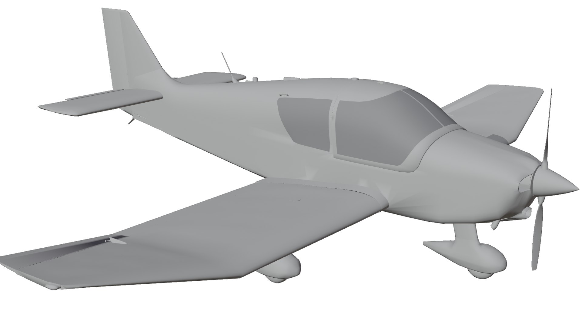 3D Model Robin DR400 Dauphin - TurboSquid 2316100