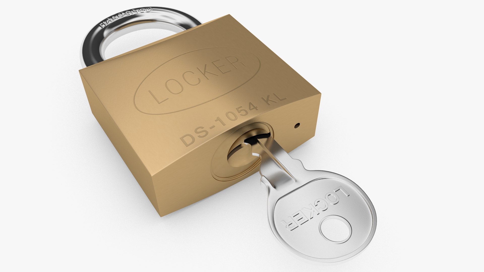 Padlock Model - TurboSquid 1872464