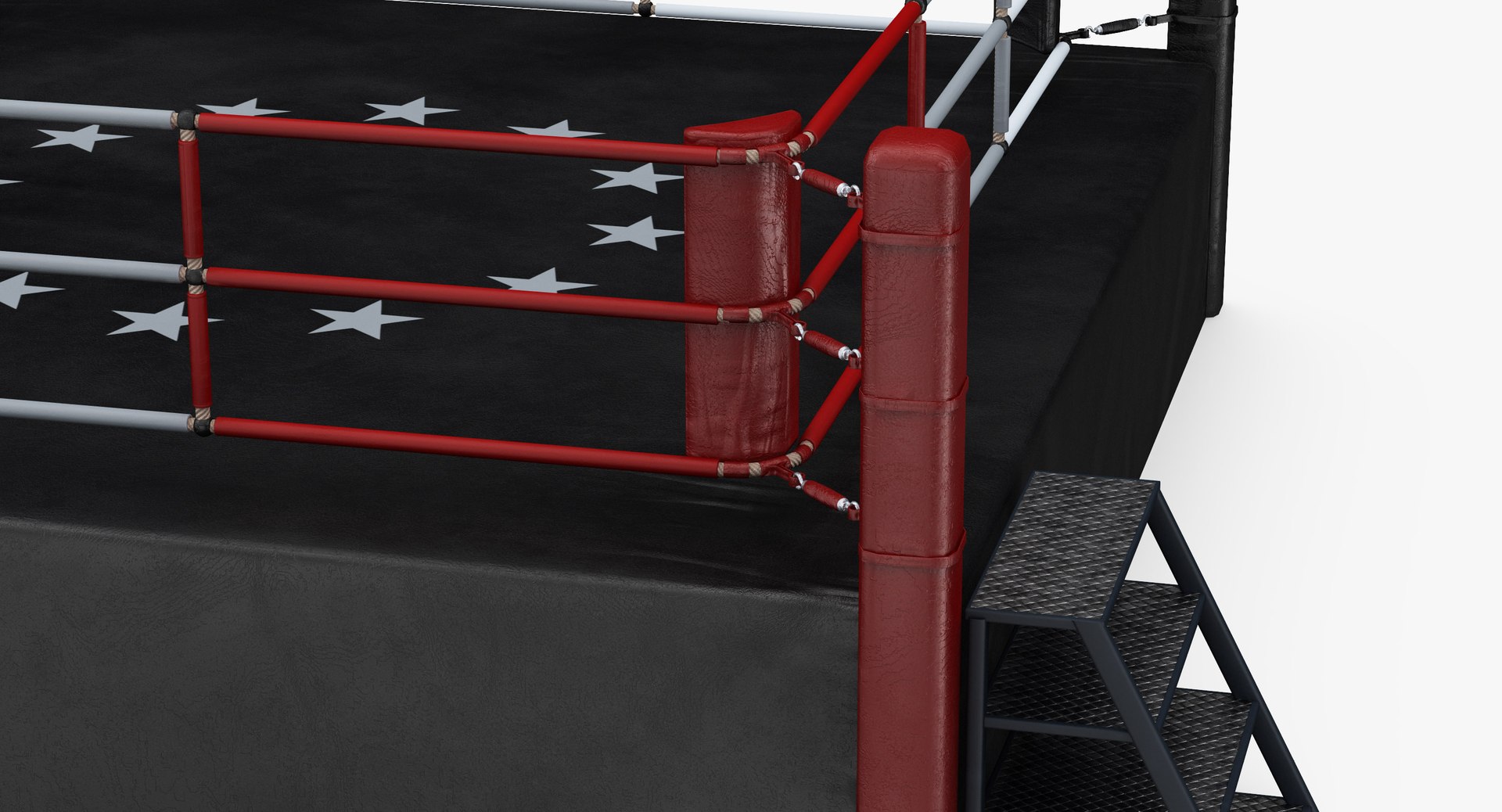 3D Boxing Ring Model - TurboSquid 1771605