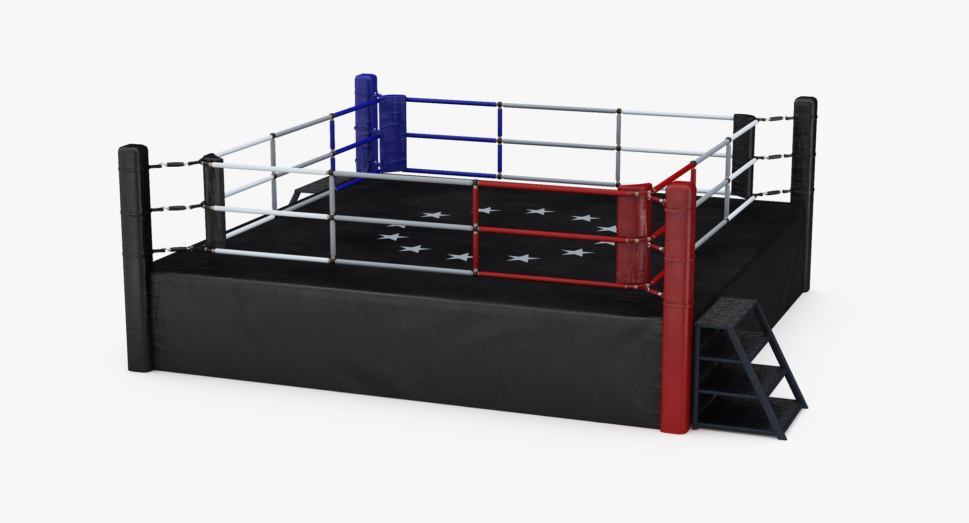 3D Boxing Ring Model - TurboSquid 1771605
