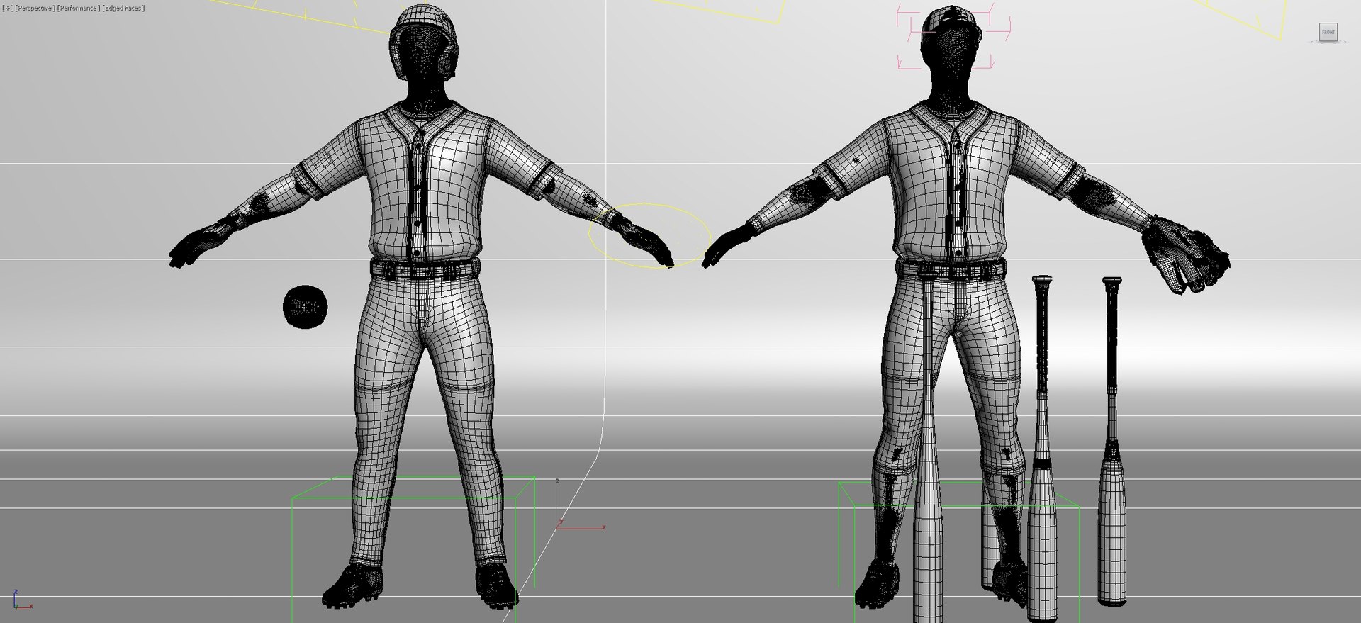 3D Model Baseball Uniform - TurboSquid 2147370