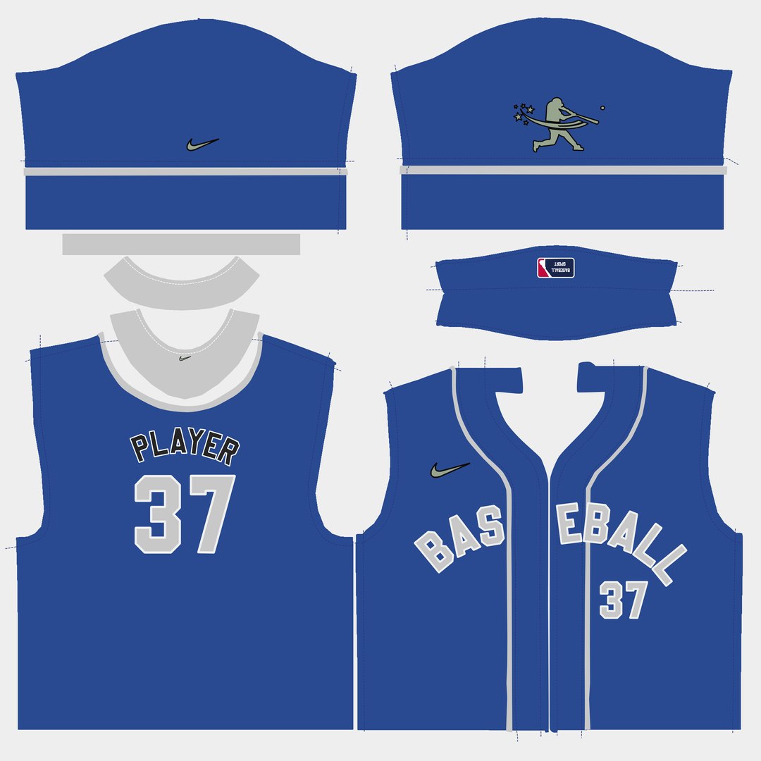 3D model Baseball Uniform - TurboSquid 2147370